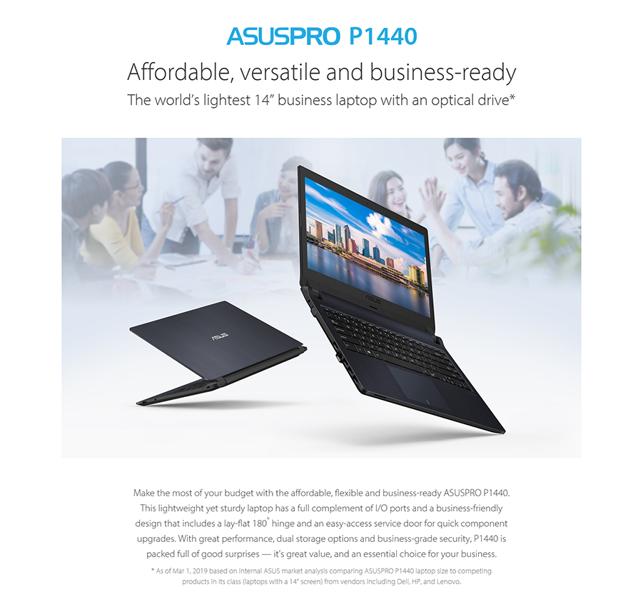 Asus Pro P1440F Intel Core i5 10th Gen 8GB RAM 512 SSD 14" (Used/Refurb ...