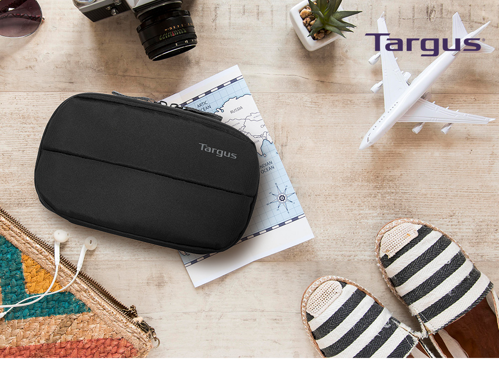 TXZ028GL - Targus Tech Accessory Pouch (Black) | Shopee Malaysia