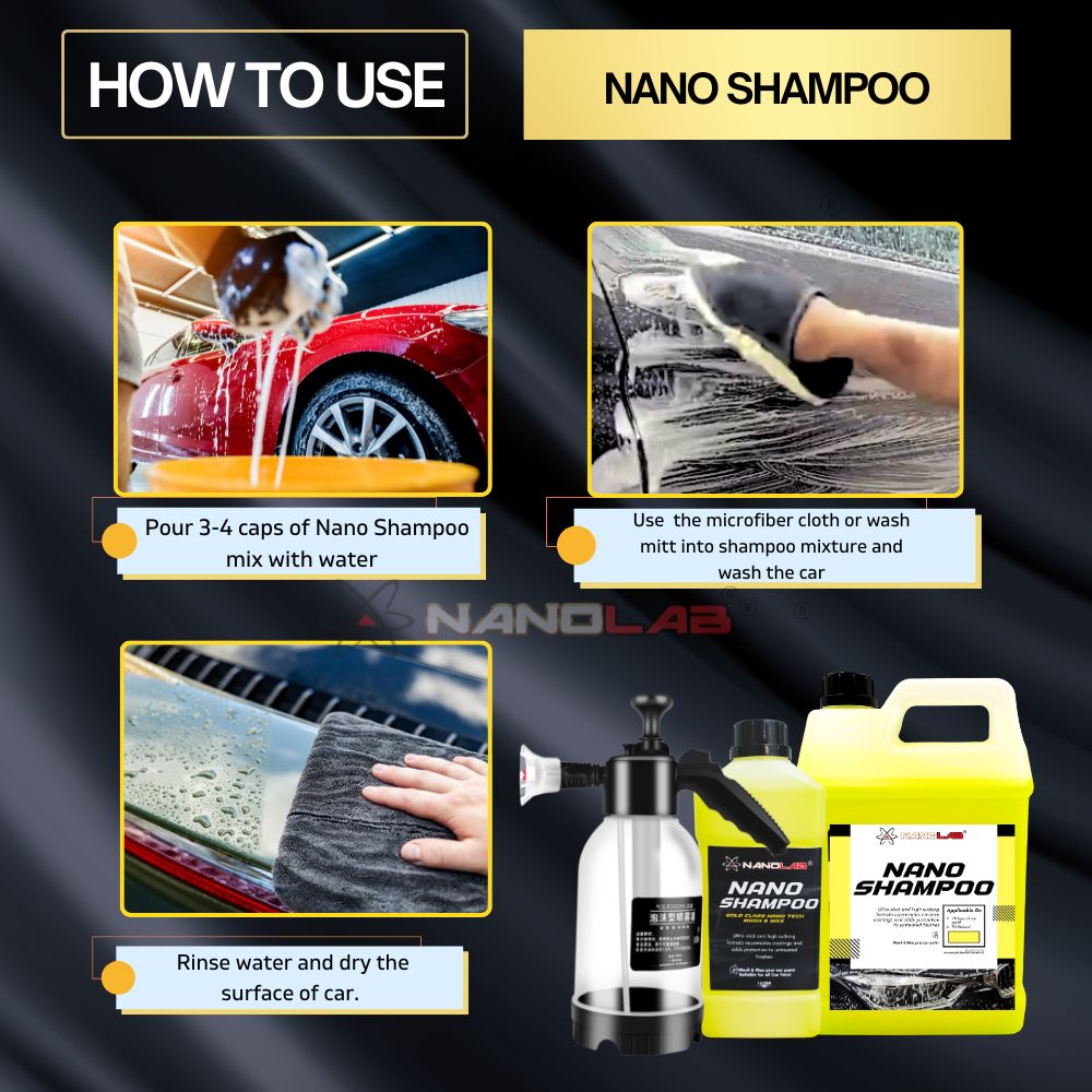 [NANOLAB] Super Combo Set | Interior & Exterior Coating | Car Shampoo ...