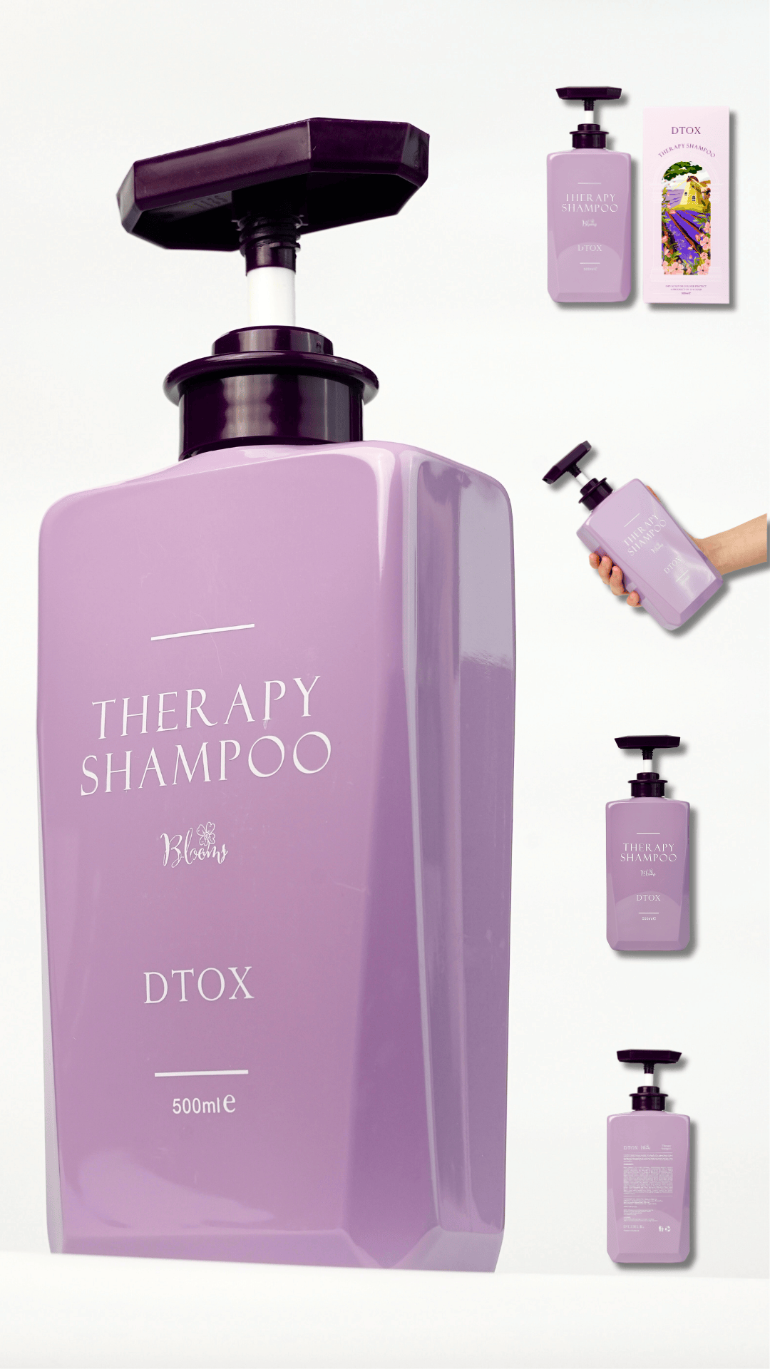 DTOX THERAPY SHAMPOO - Scalp Detox Repairing & Aromatherapy & Oil Water ...
