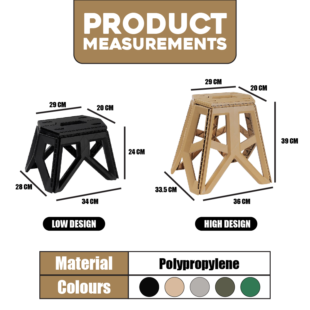 Foldable Stool Chair Kerusi Camping Stool Heavy Duty kerusi lipat Kecil ...