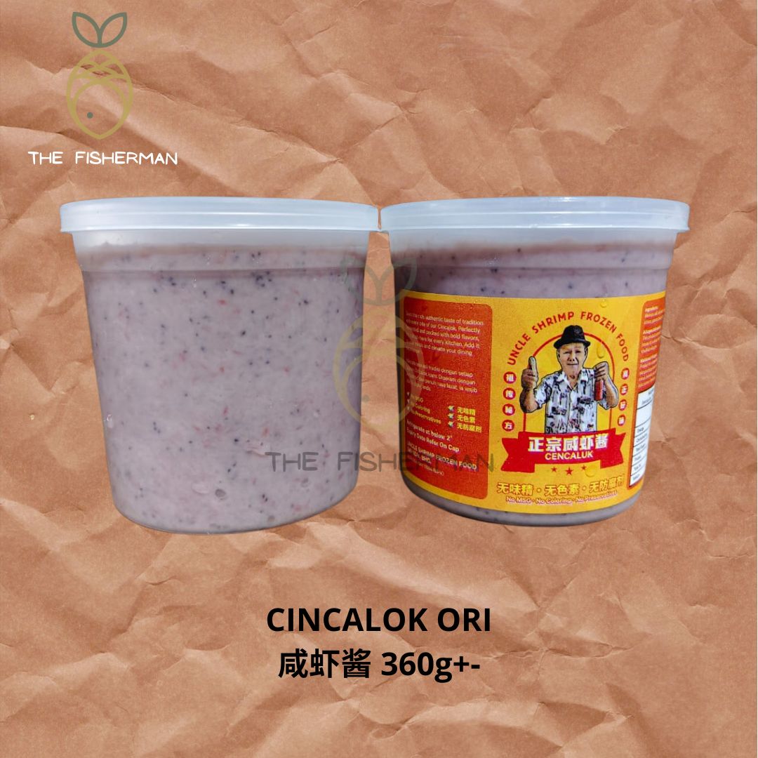 Cincalok Asli Cencaluk Tradisional 浓缩 咸虾酱 (原味) 真加露 Pes Udang Cincalok ...