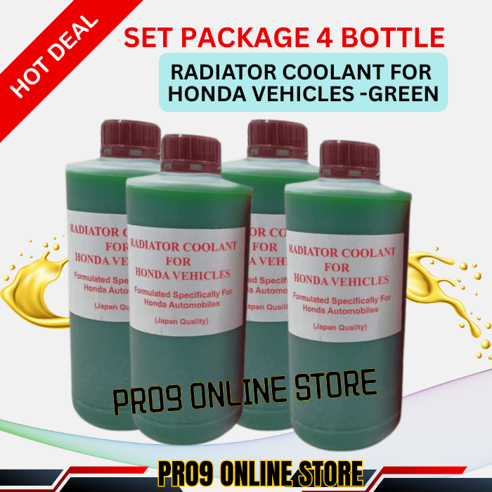 [ READY STOCK ] RADIATOR COOLANT FOR HONDA VEHICLES (100% Japan Quality ...