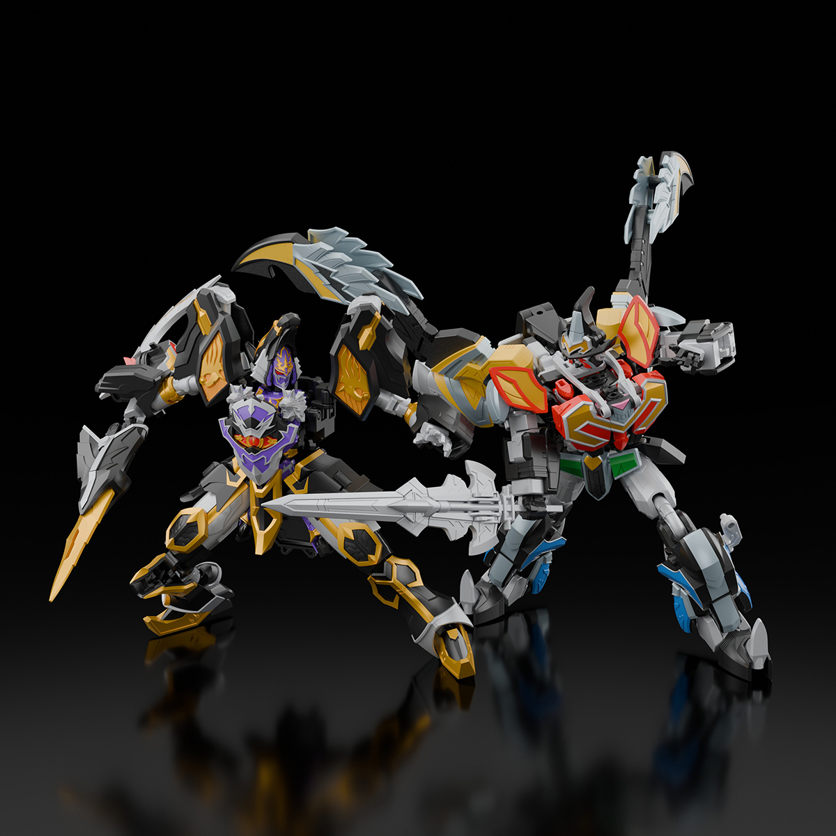 [READY STOCK] BANDAI SMP Super MiniPla Majin Gattai WolKaiser Dark ...