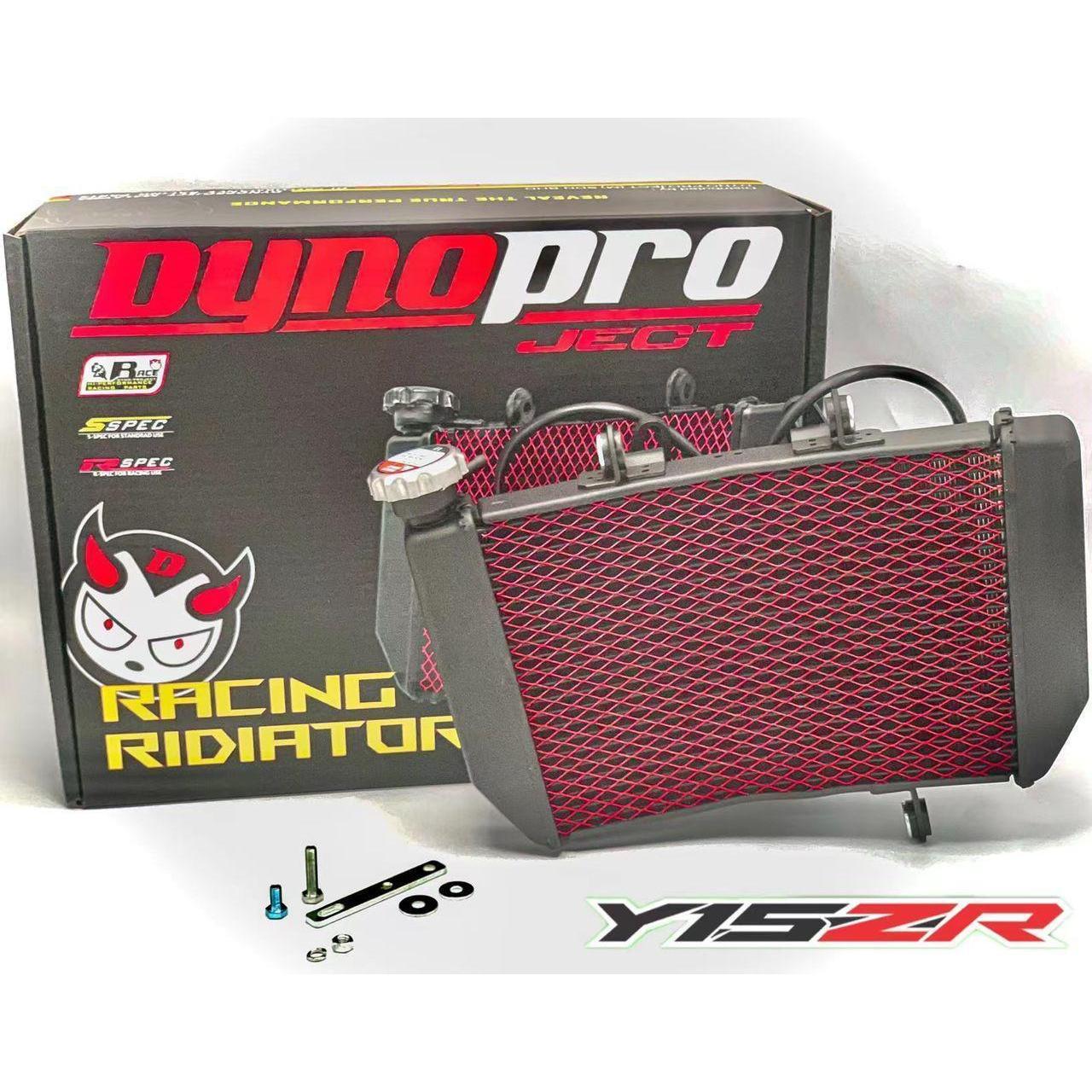 Y15zr y16 -DynoPro Racing Curve Radiator 900ML Radiator Fan Big Fan ...