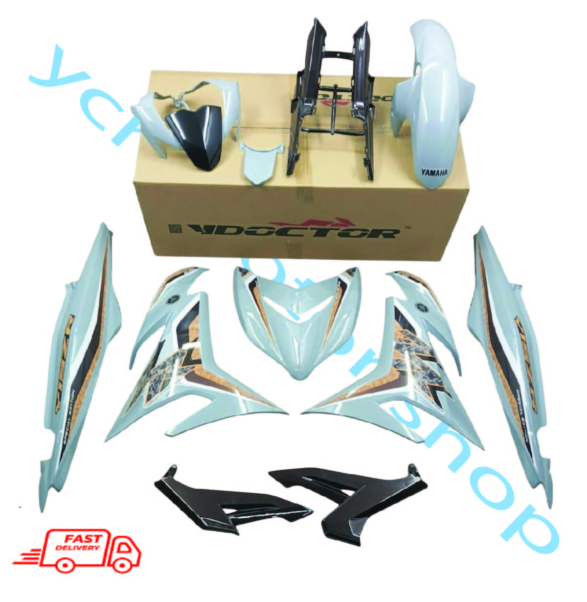 YAMAHA Y15 Y15ZR V2 Y15 V2 Y15 ZR V2 DOCTOR NEW DESIGN BODY COVER SET ...