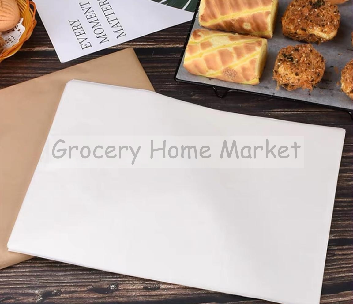 Baking Paper , Grease Proof Paper High Quality 40cm X 60cm X 500pcs ...