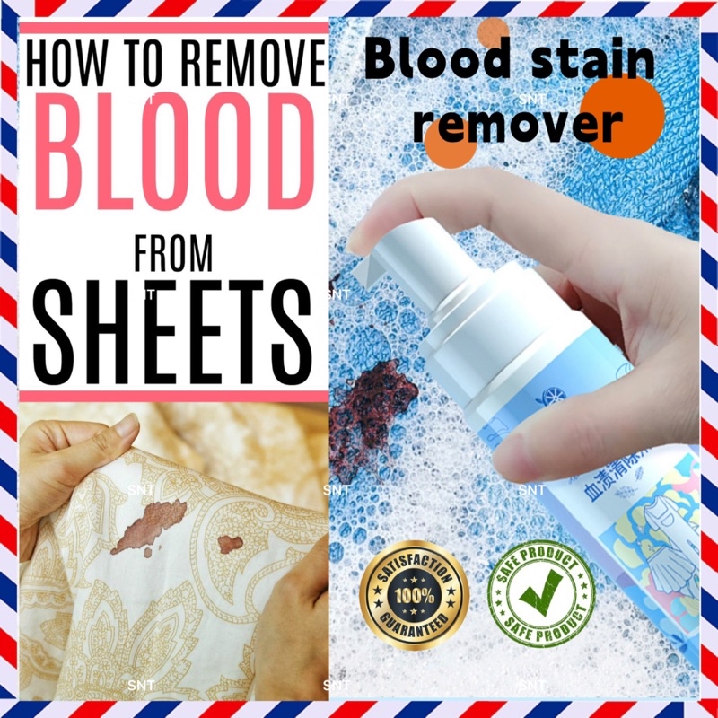 SNT(BLOOD) Stain Remover Stain Remove Clothes Underwear Detergent 血渍 ...