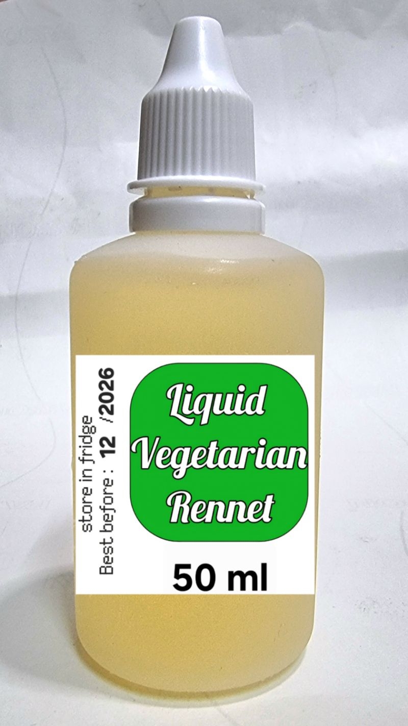 PROMOSI Vegetable Rennet 100ml (50ml x 2) Untuk pembuatan keju ...