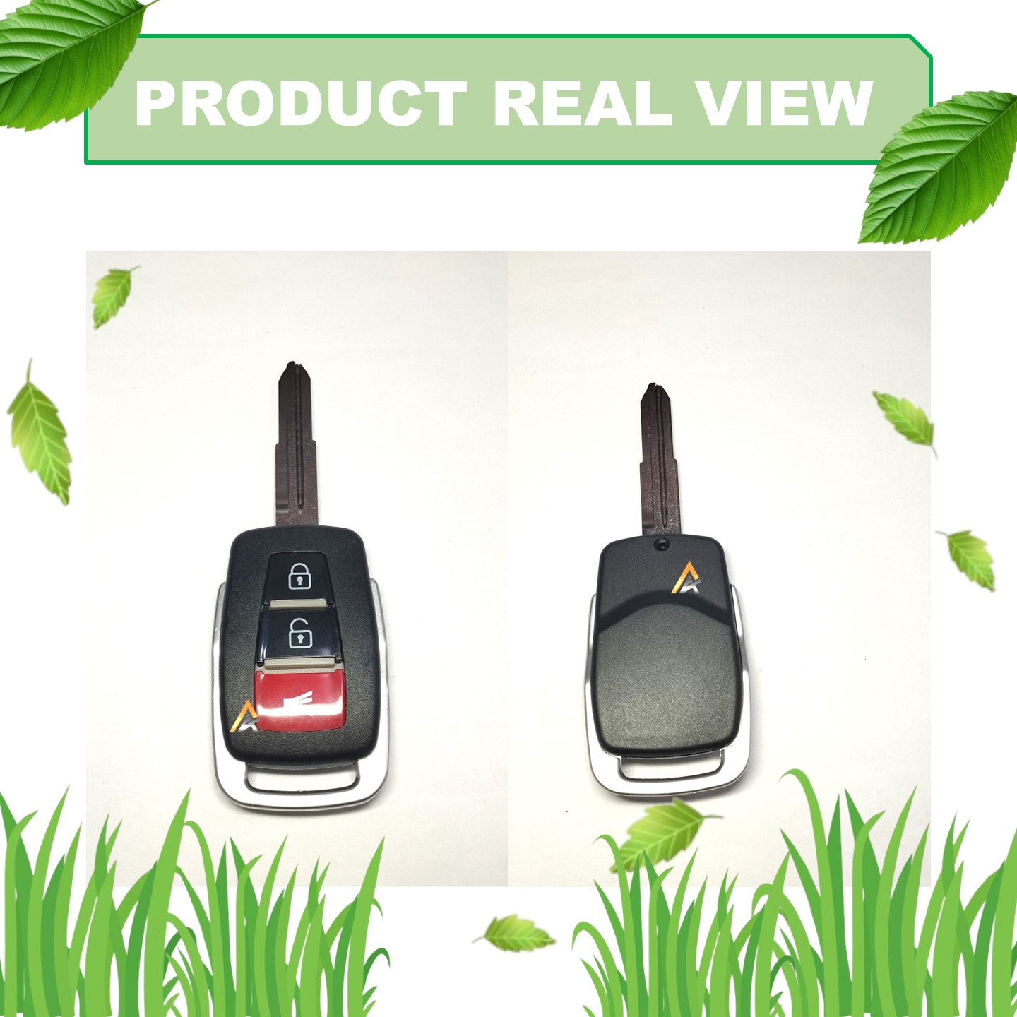 Original Proton Exora Key Remote Casing with 3 Button Car Alarm Remote ...