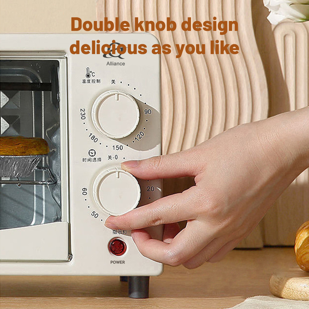 12L Electric Oven Toast / Bake / Broil / Roast dengan Tombol Penyesuaian Timer Mircrowave ...