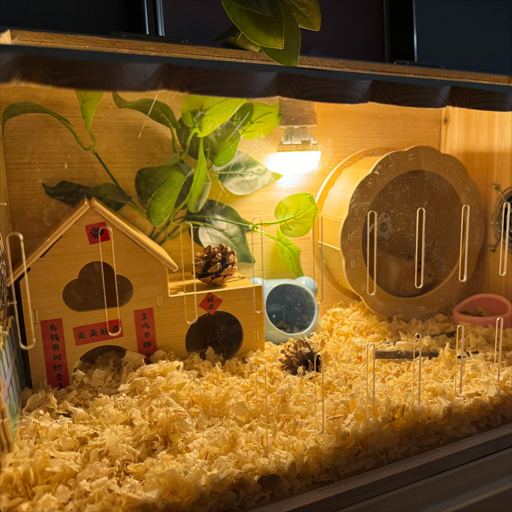 High Quality Durable Wooden Hamster Cage Diy Decoration Pet Box ...