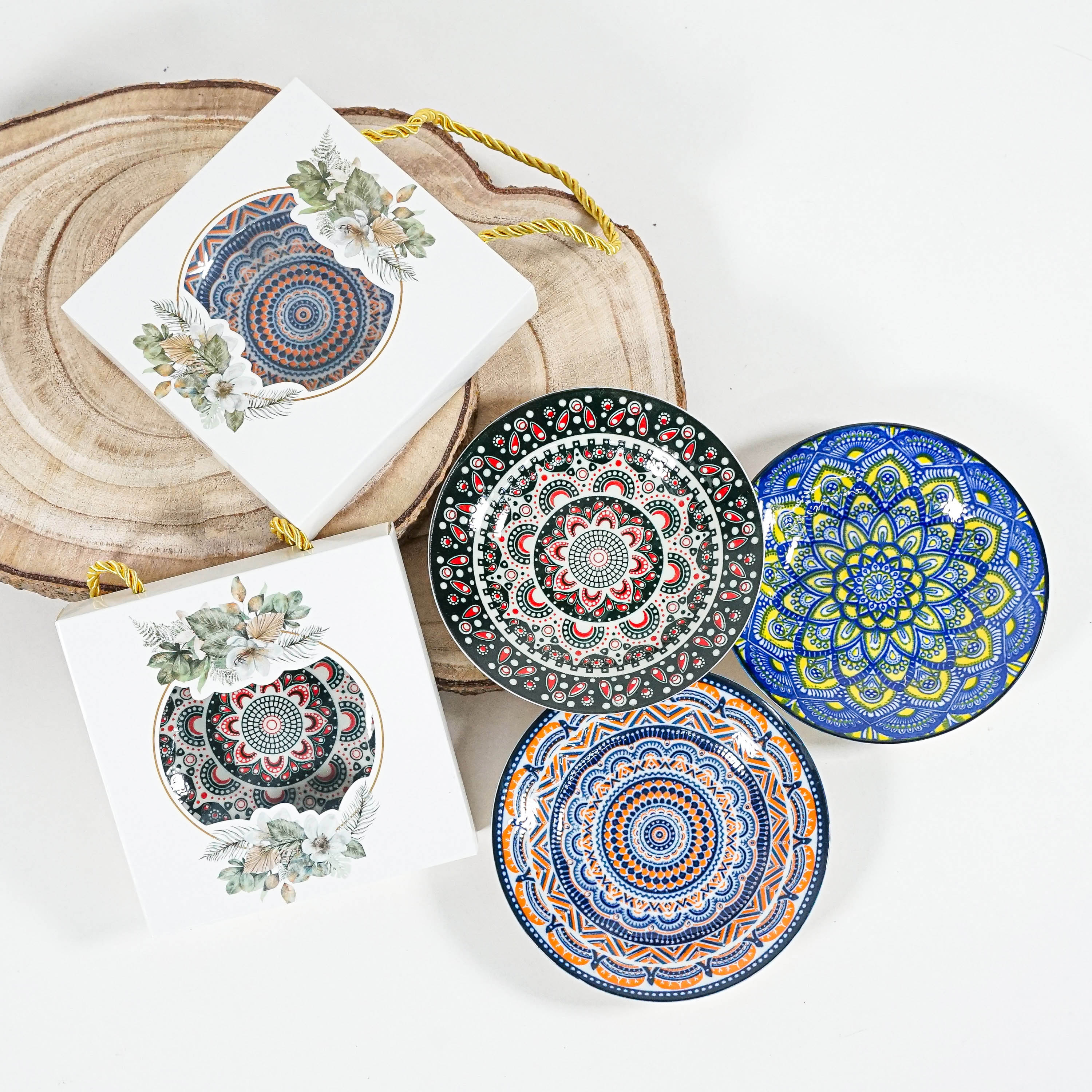 Exclusive Printed Ceramic Plate Door gift Vip Doorgift Murah Printed ...