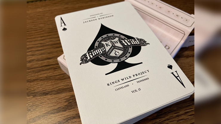 Limited No.13 Table Players Vol.15 Playing Cards by Kings Wild Project ...