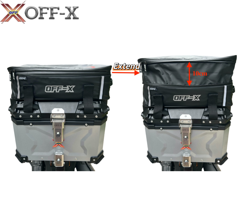 OFF-X Waterproof Motorcycle Top Box Bag Dual Use For Sling Bag And ...