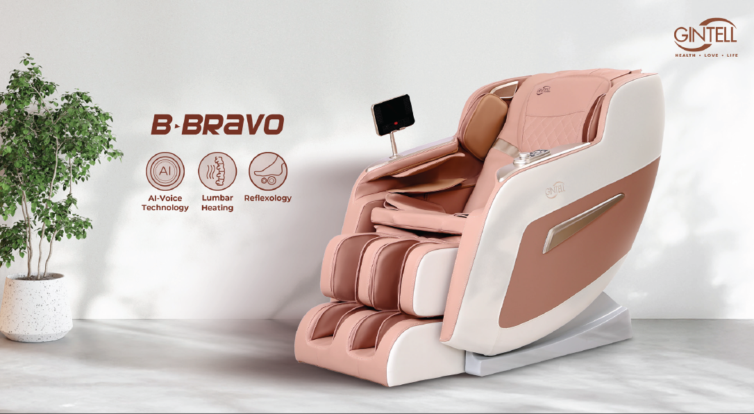 [NEW ARRIVAL] GINTELL B-Bravo Massage Chair (AI Voice Control + Zero ...
