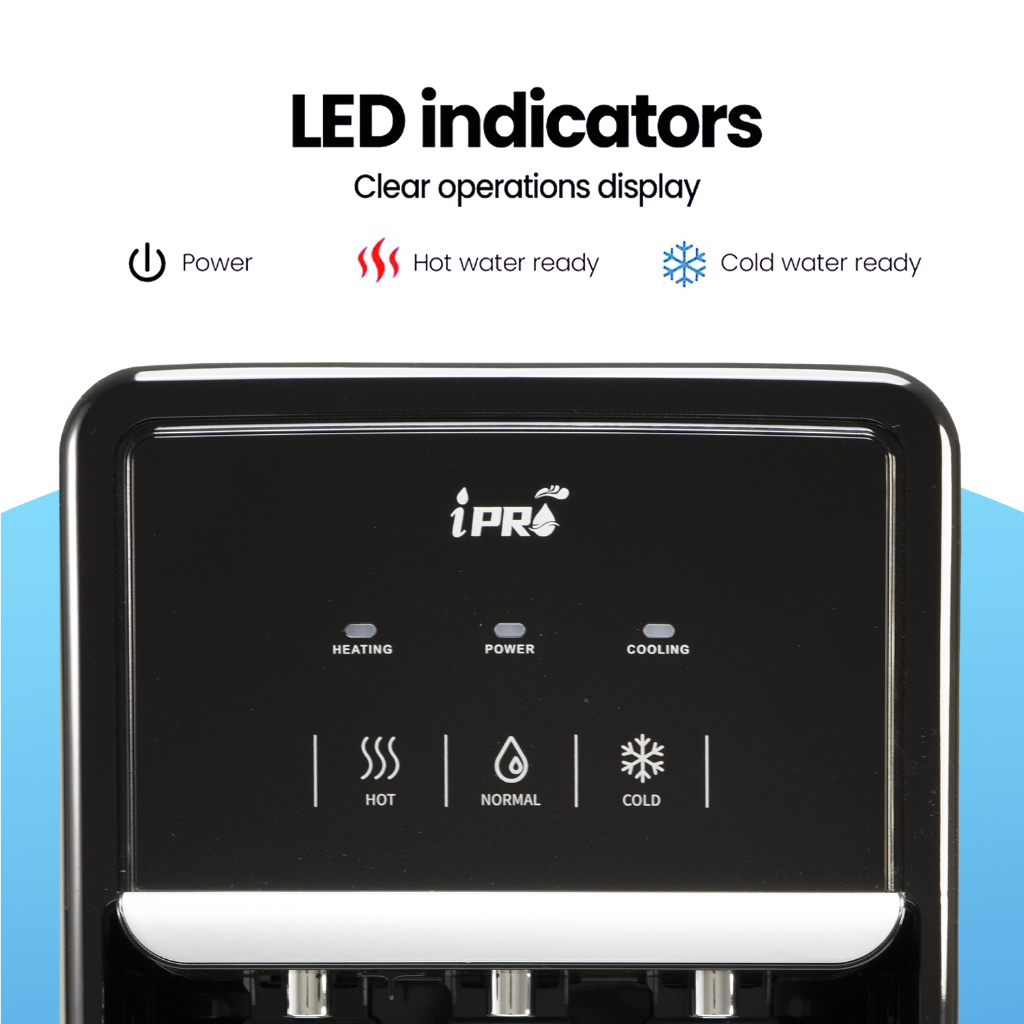IPRO Penapis Air 3 Suhu Water Dispenser Hot Normal Cold Model: GX-81TB ...