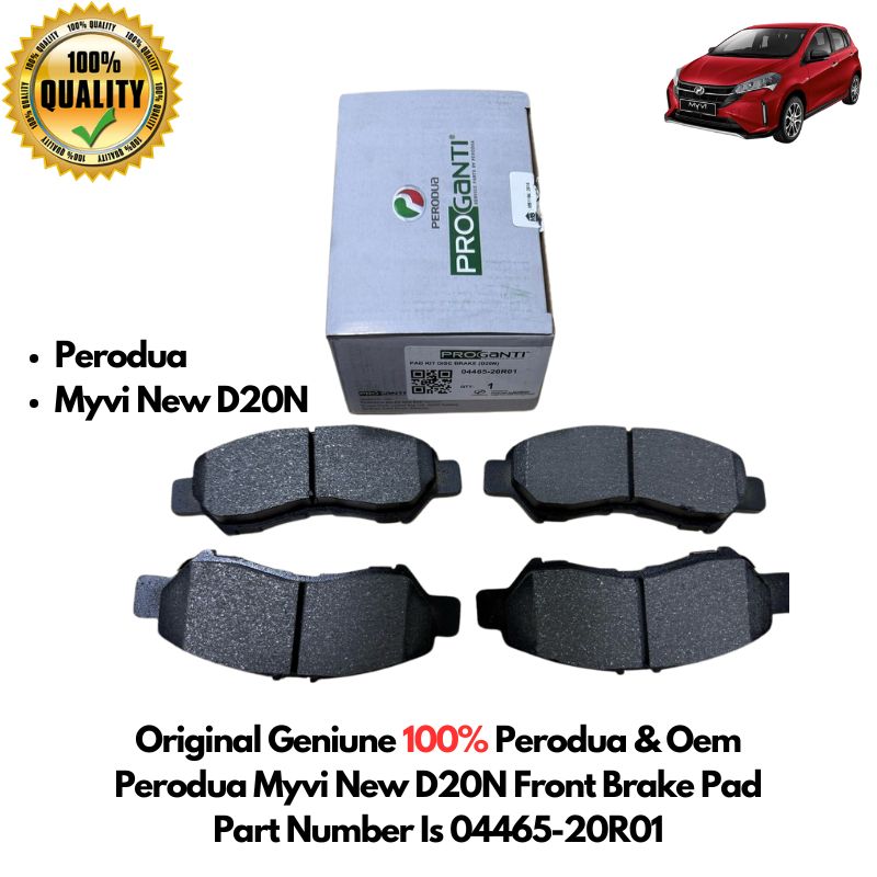 Original Geniune 100% Perodua & Oem Perodua Myvi New D20N Front Brake ...