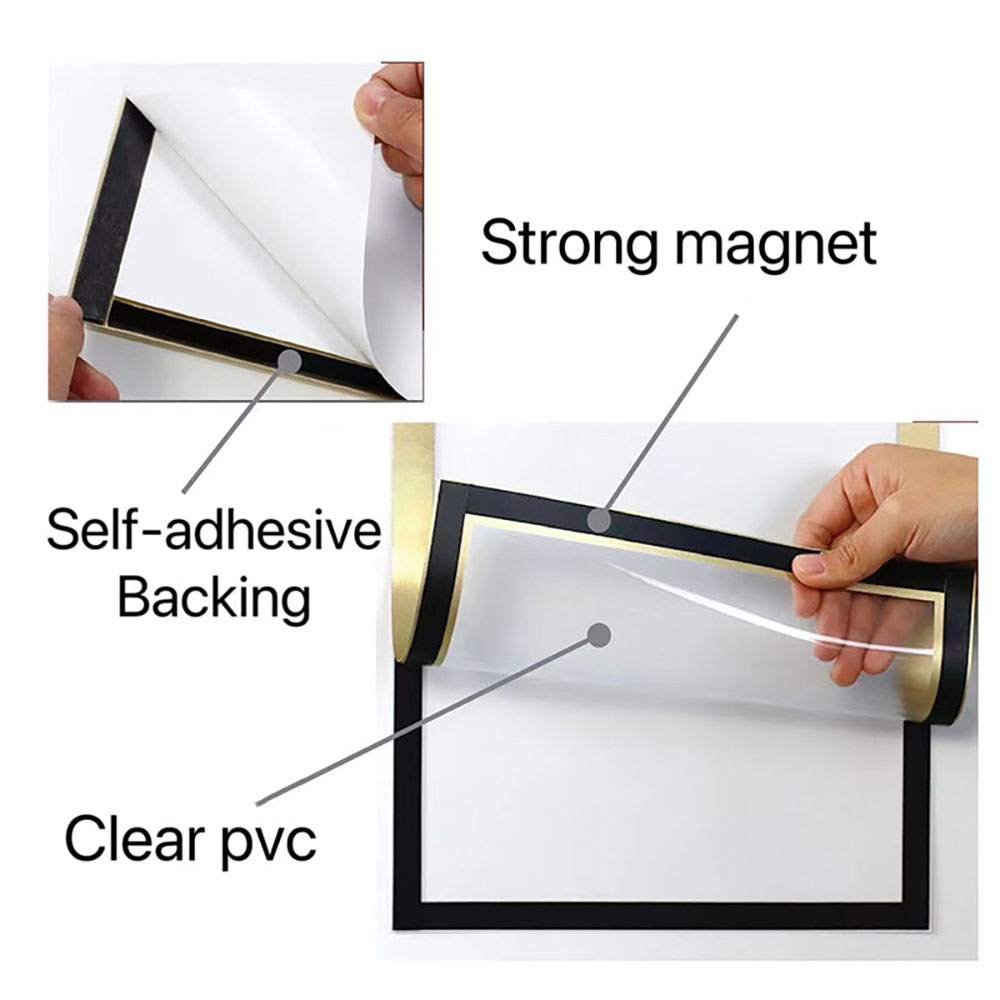 Wall Photo Pictures Frame Modern A4 Magnetic Frame Office Decoration ...