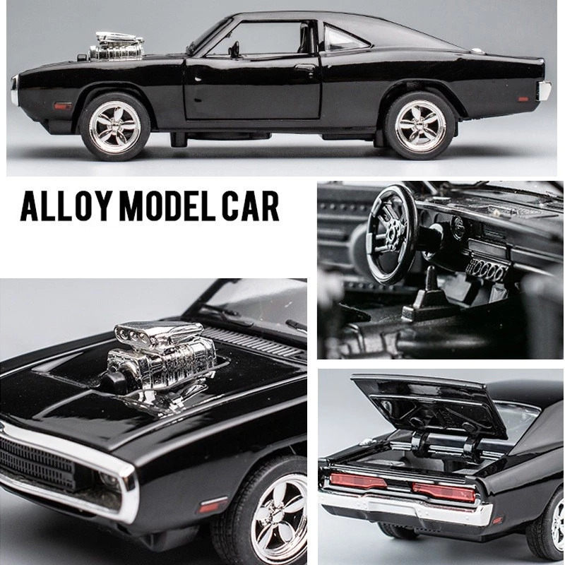 1:32 Scale Dodge Charger 1970 Model Kereta Diecast Alloy Car Diecast ...