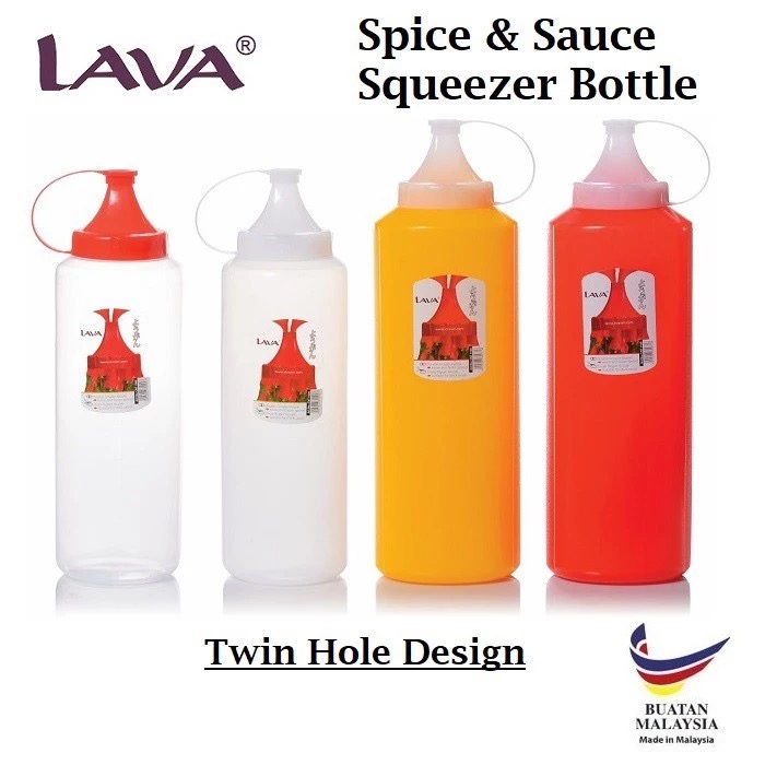 LAVA BOTOL SOS SAUCE / BOTOL KICAP/ SAUCE BOTTLE / SAUCE SQUEEZER ...