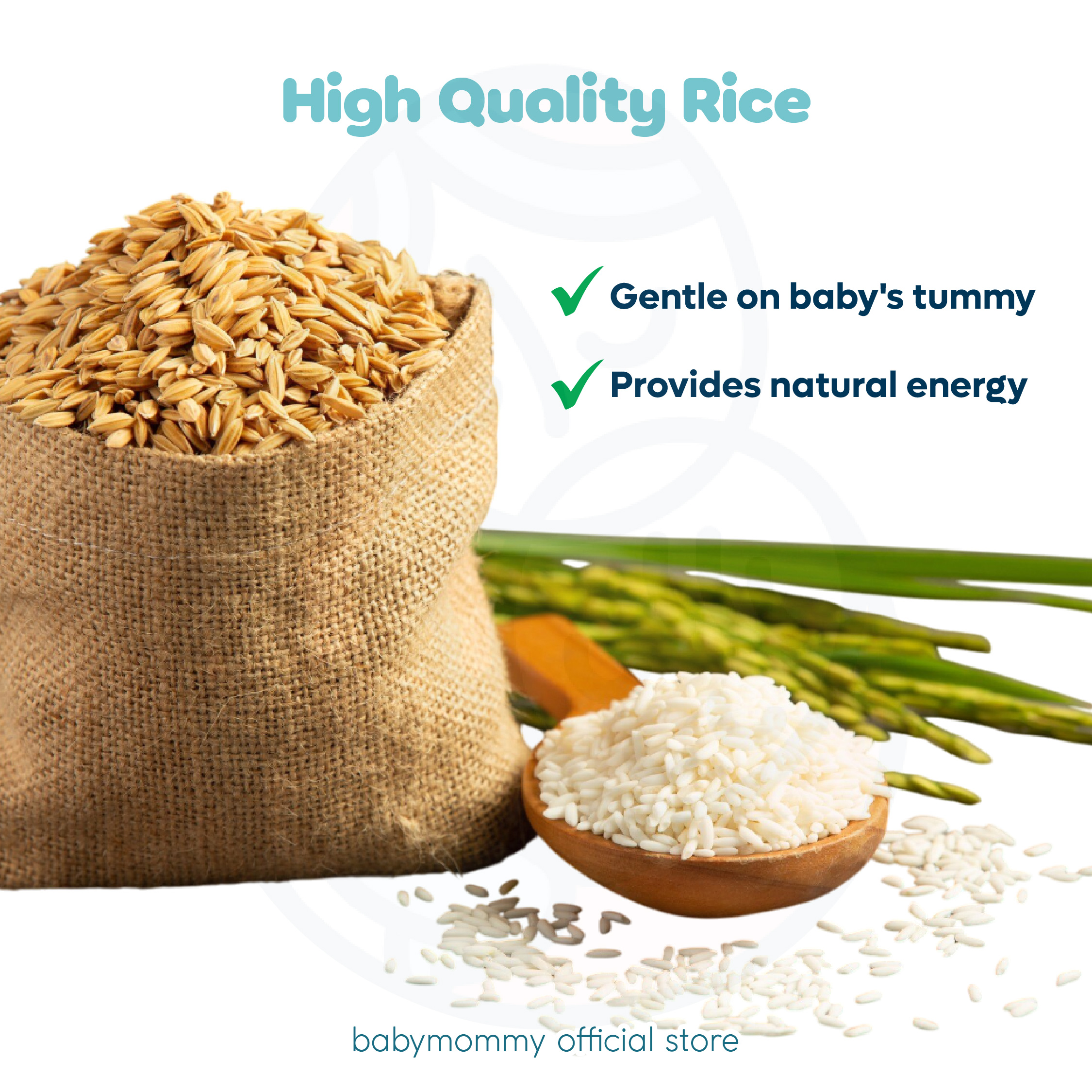 Babymommy👶Chumiya Nobi Nobi Original Jasmine Rice Puff Children Kids ...