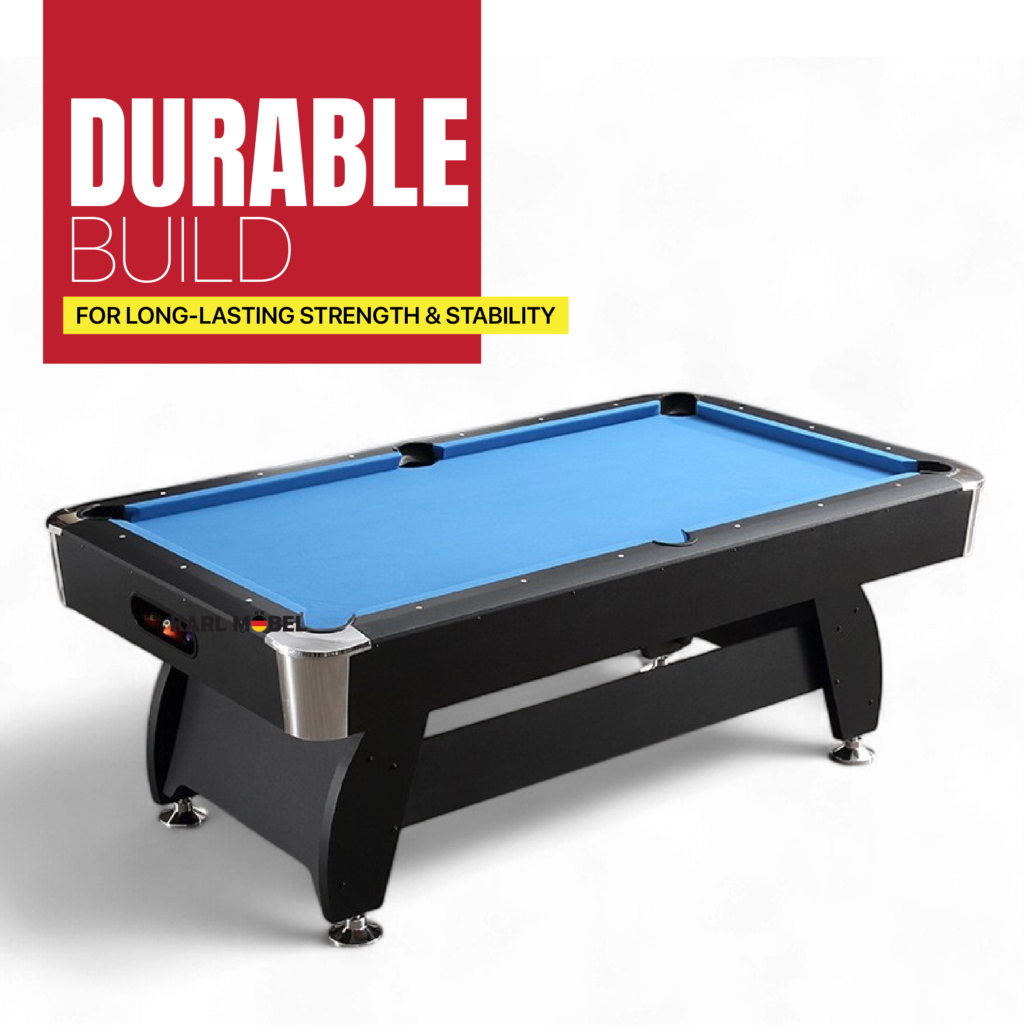 "Pool Table 8ft Meja Pool Snooker Table Adult Full Set Meja American ...