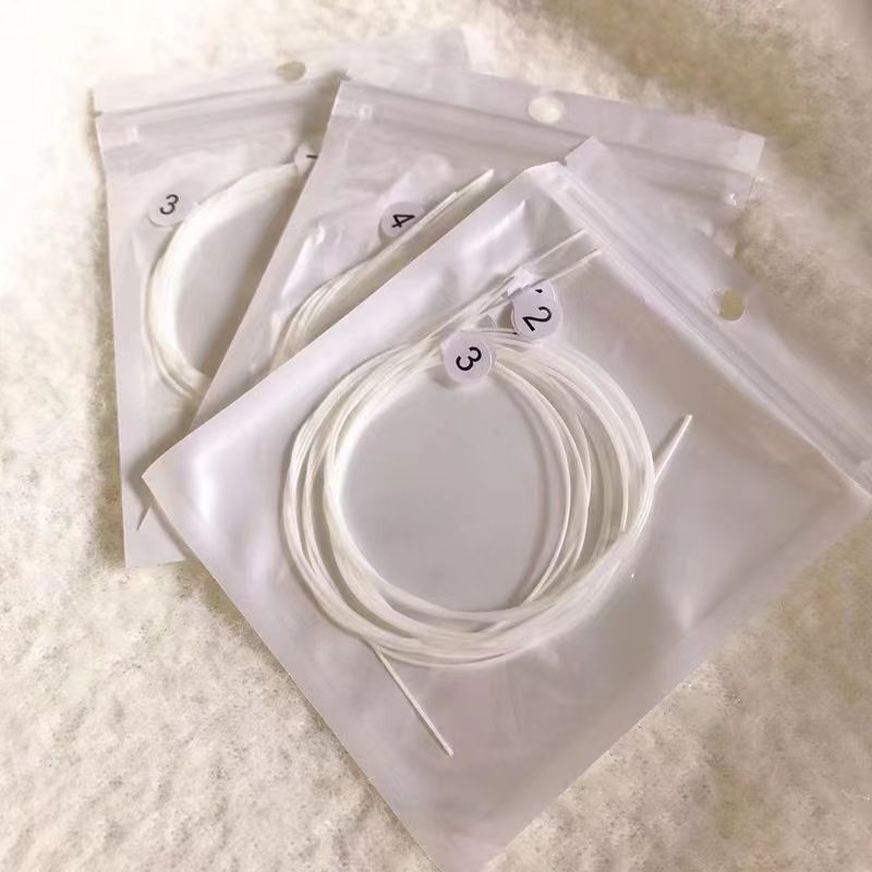 23-inch 26-inch ukulele small guitar transparent carbon strings 1234 ...