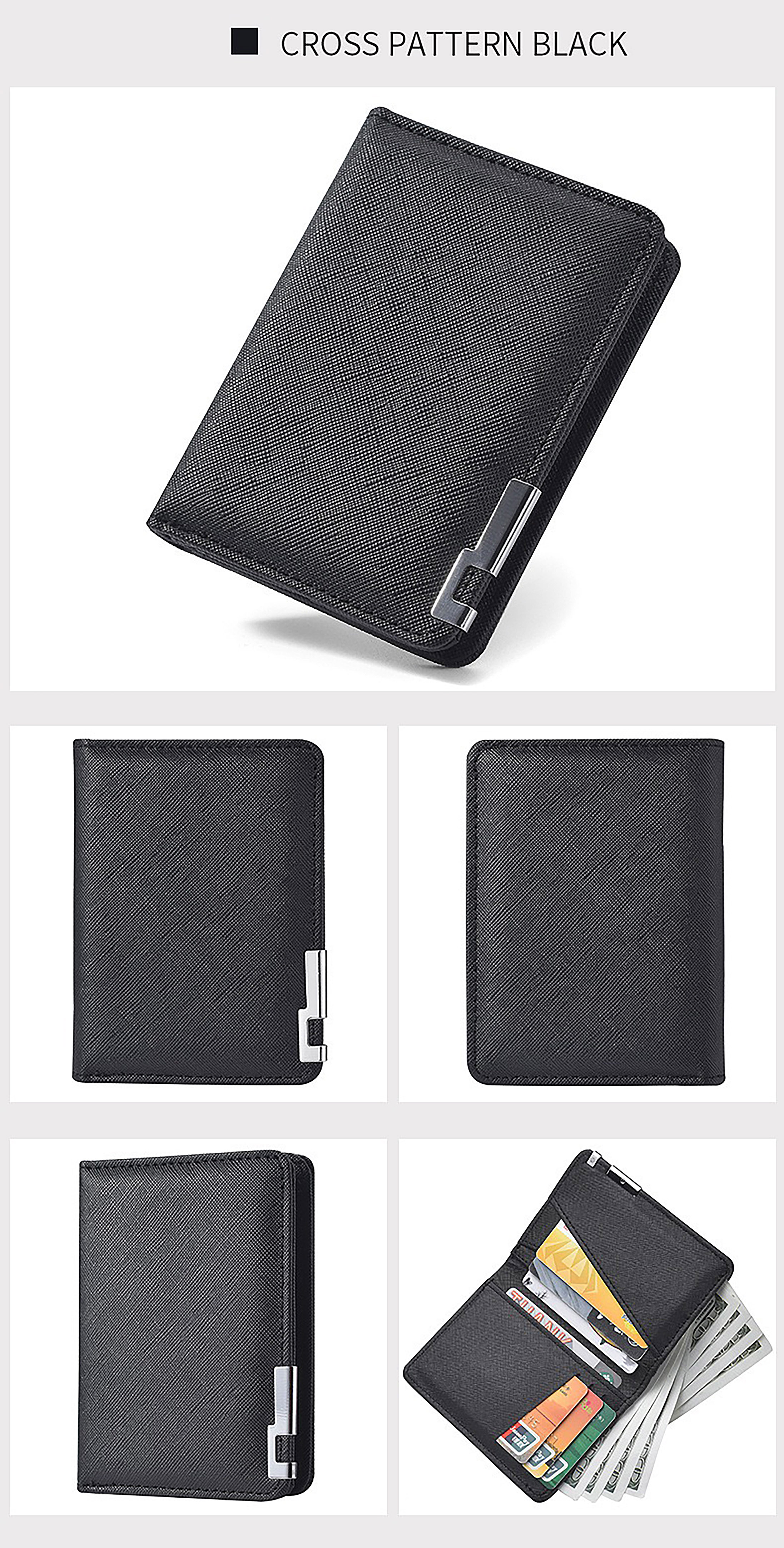 B212 Leather Men Wallet PU Leather Wallet Dompet Kulit Lelaki Bag Purse ...