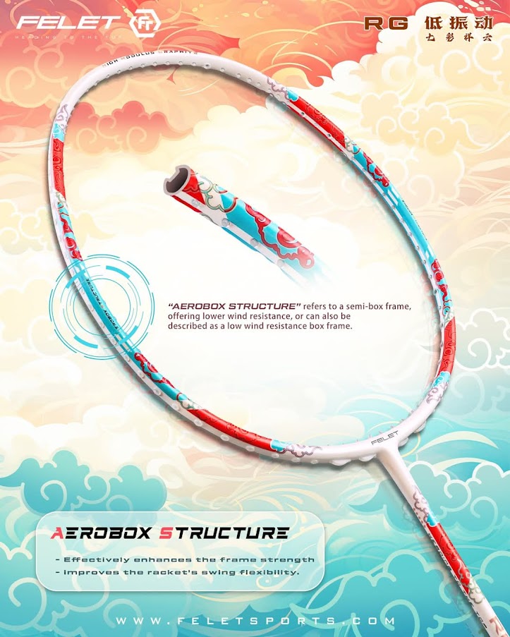 FELET Racket RG LOW VIBRATION ( 100% Original ) | Shopee Malaysia