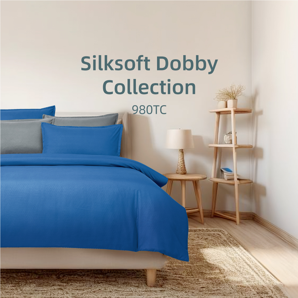 Epitex (Quilt Cover Set) 980TC Silkysoft Bedsheet | Microfiber Bedset ...