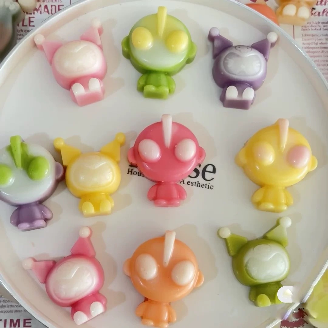 [KL] Acuan Jeli Silicone Cartoon Mold - Kuromi/Fish/Ultraman/Stitch/ 4 ...