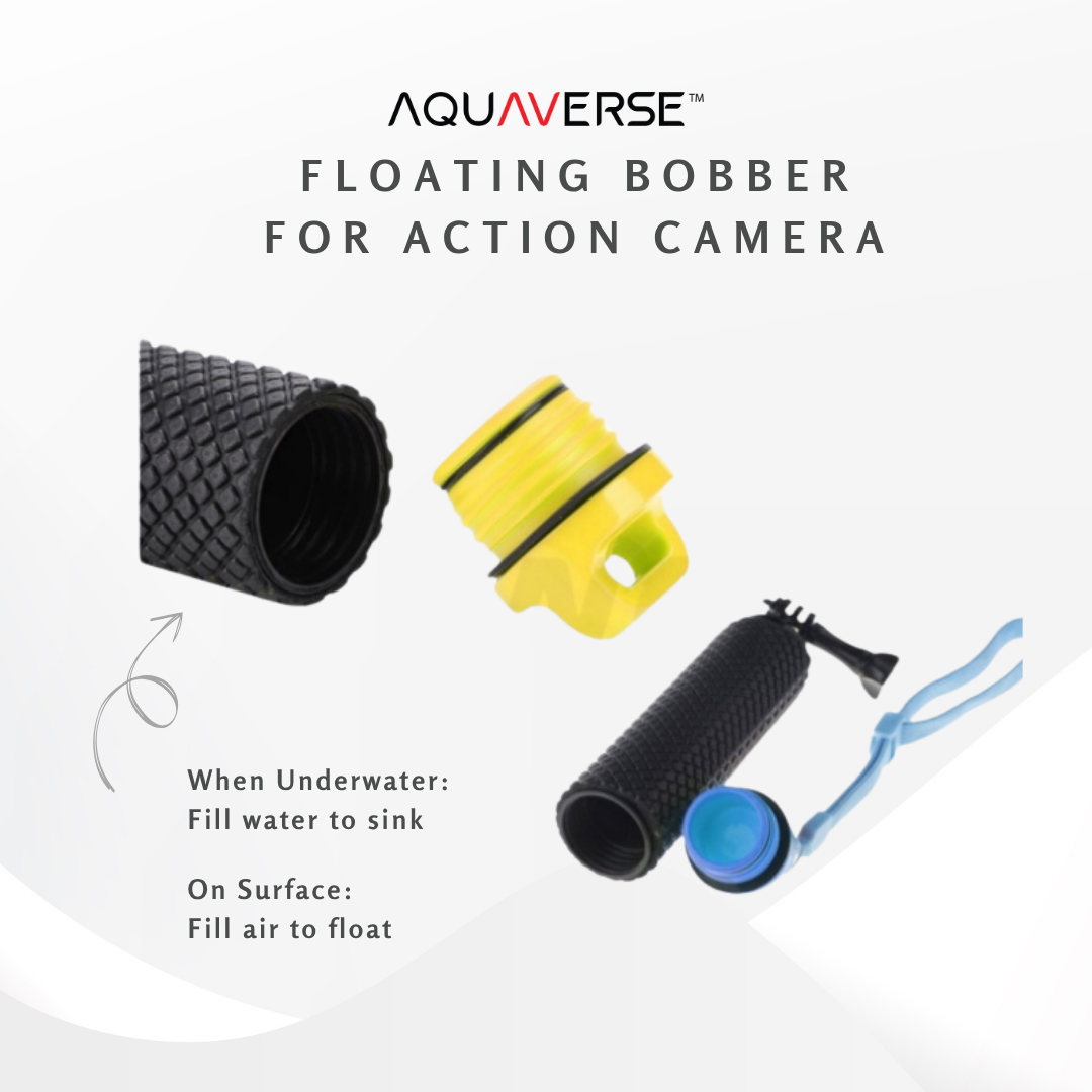AQUAVERSE Floating Bobber Handler Hand Grip Float Stick Float Holder ...