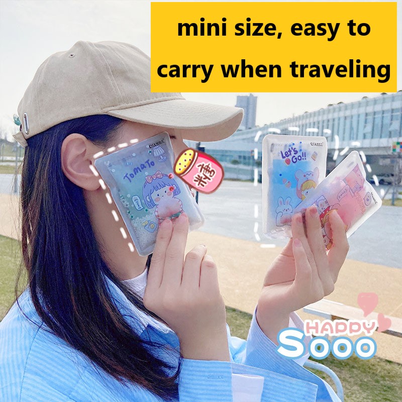 𝗝𝘀 𝗦𝗲𝗹𝗳𝗰𝗮𝗿𝗲 Mini Ice Pack Summer Cooling Cold Compress Child Baby Fever ...