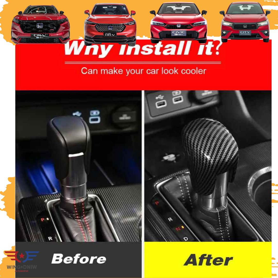 Honda Civic FE 2022+ CRV G6 2024+ City GN2 2020+ HRV RV 2022+ Gear Knob ...