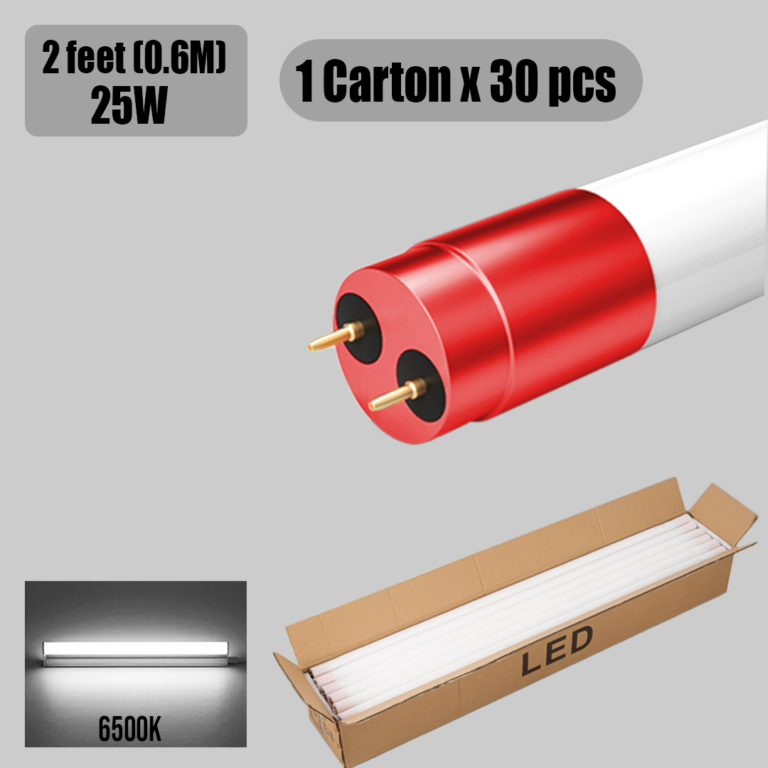 T8 4Ft or 2Ft LED Fluorescent Light, Lampu Kalimantang Panjang Pendek ...