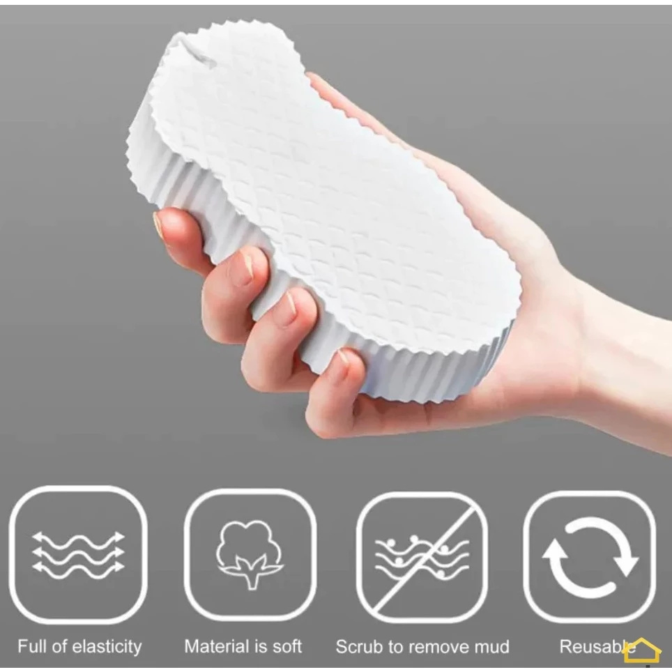 3D Body Bath Sponge Body Exfoliating Dead Skin Sponge Massager Cleaning ...