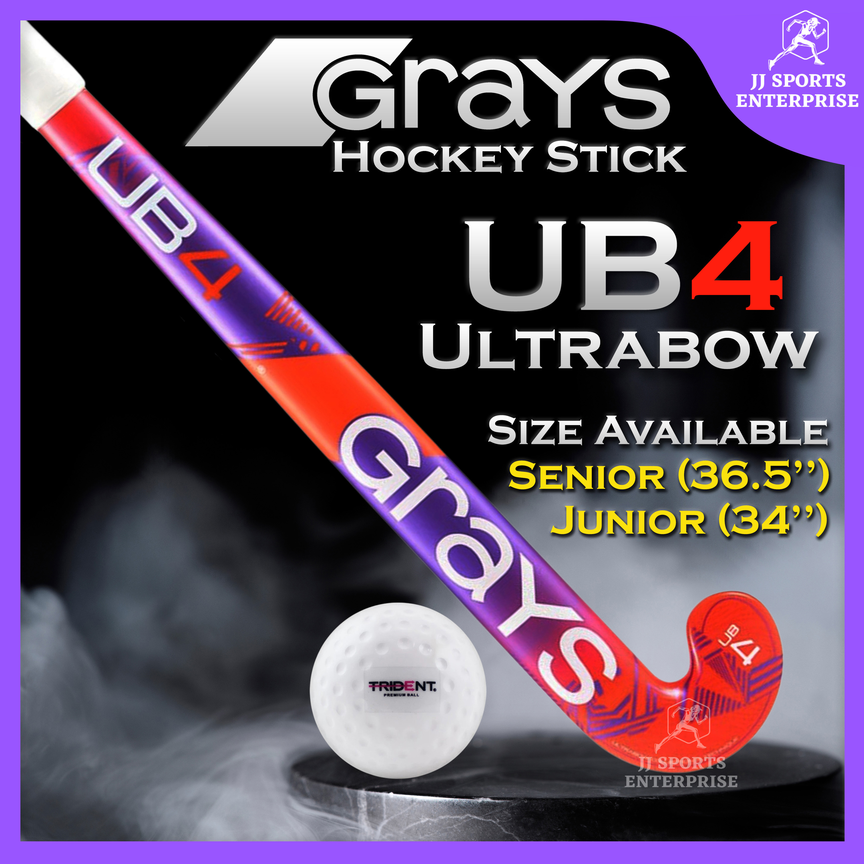 Grays Composite Hockey Stick Ultrabow UB4 Grays Kayu Hoki Trident ...