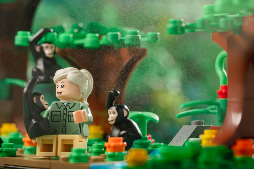 [MrBrickHunt] Lego 40530 Lego Jane Goodall Tribute(Exclusive) Brick Set ...