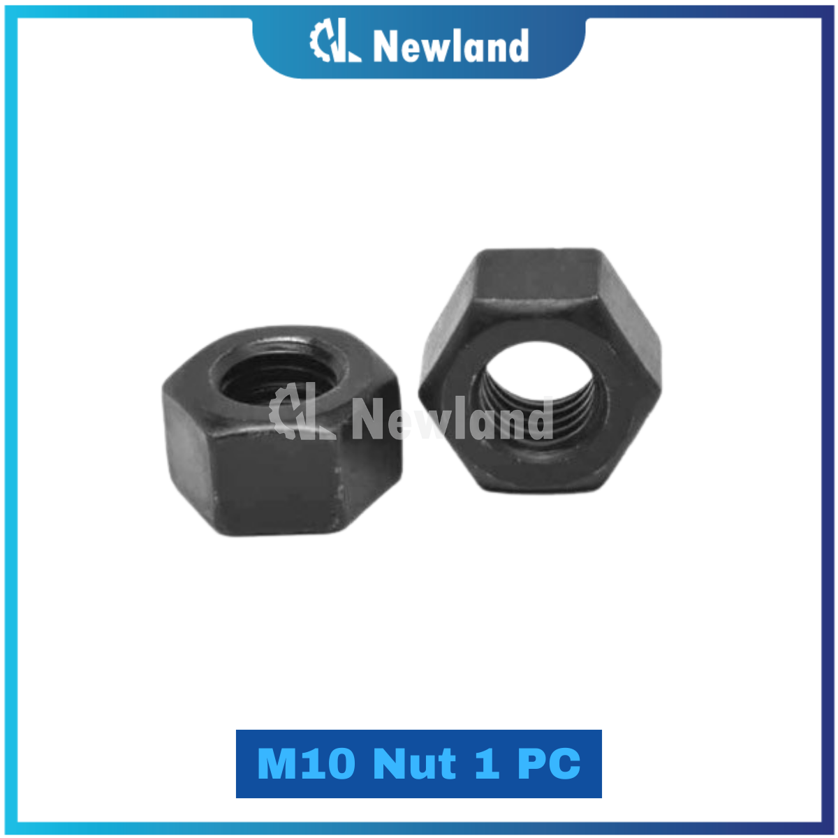 Newland M10 Fine Thread Bolt and Nuts / Plain Washer / Spring Washer ...