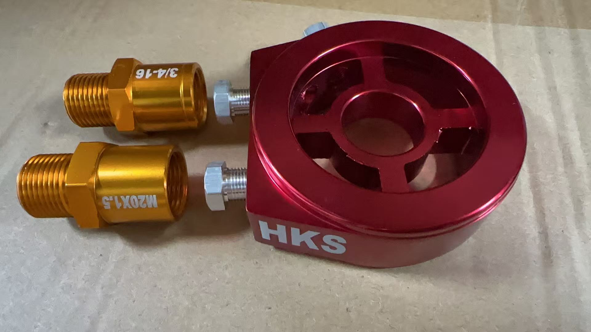 Oil adapter HKS Type Oil Temp Oil Press Meter Sensor Adapter Oil Gauge ...