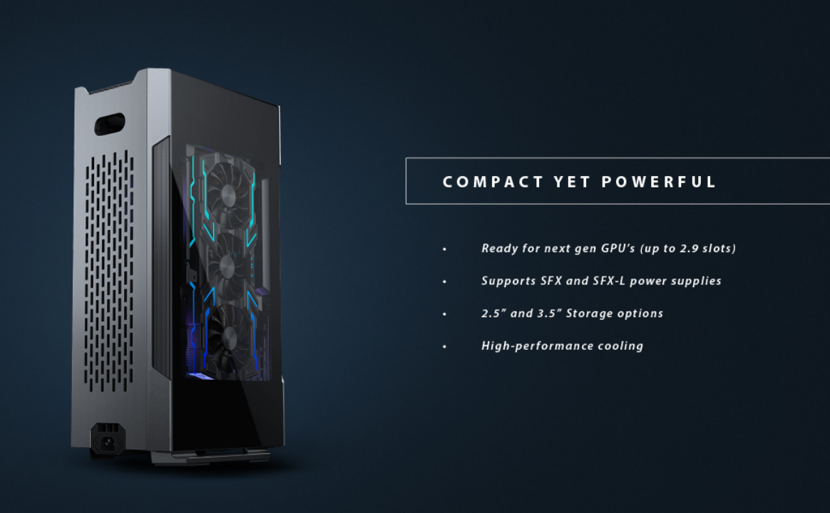 Phanteks Evolv Shift Air 2&Shift 2 Mini-ITX,Fabric Mesh Panel&Tempered Glass Side Panels ...