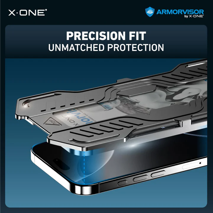 X.One Armorvisor Anti Blue Light Privacy Full Cover Screen Protector ...