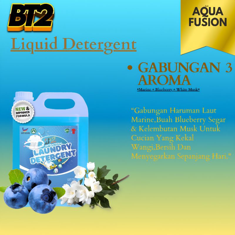 5Liter Sabun Dobi/Sabun Basuh Baju/5kg Liquid Laundry Detergent 3 in 1 ...