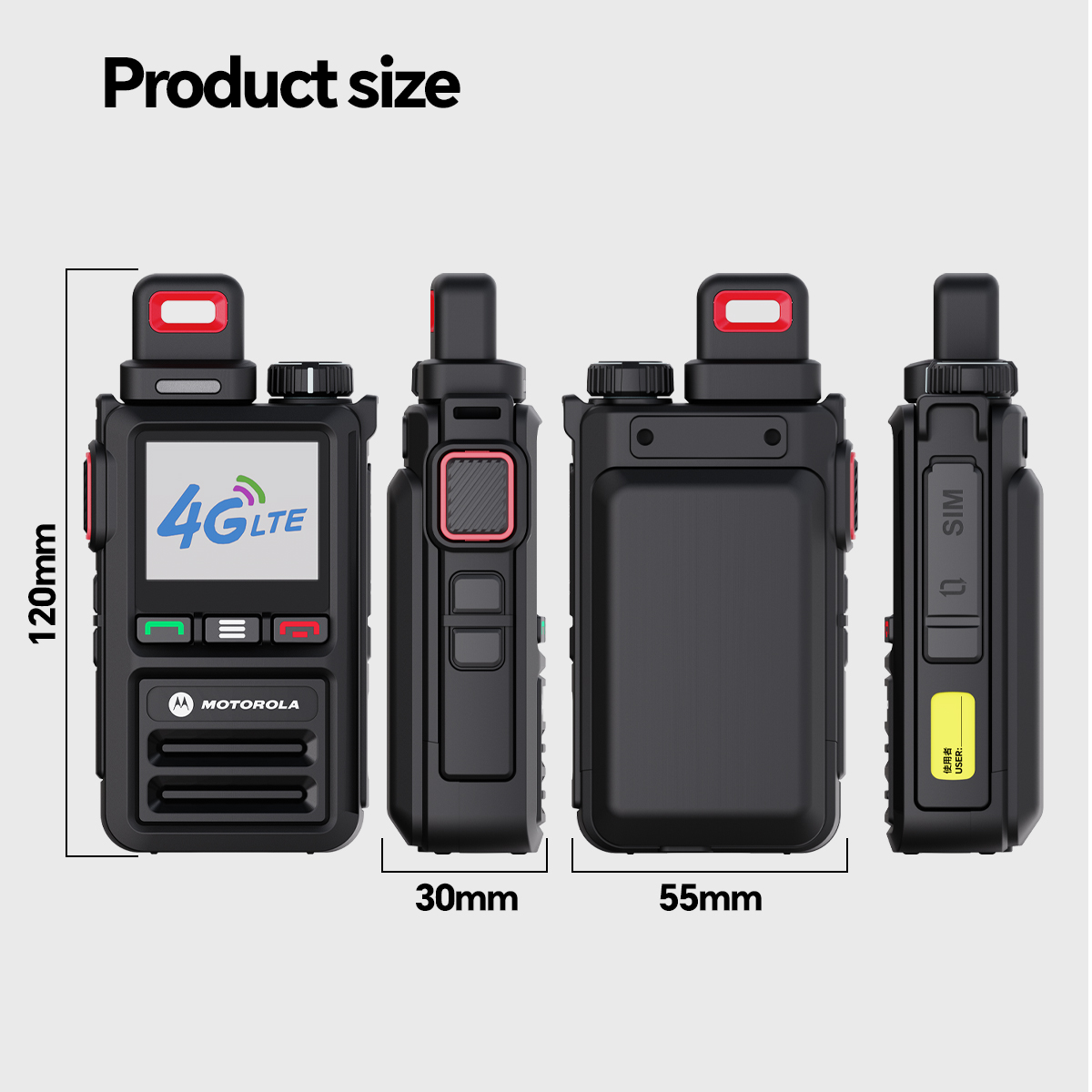 Motorola walkie talkie interphone mobile intercom outdoor T68 5000KM ...