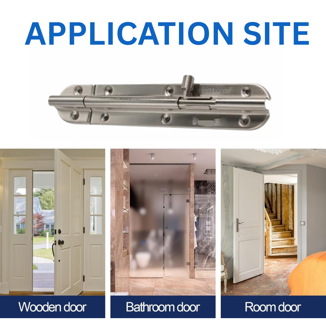 CSM Sus304 Door Barrel Bolt Slot Pintu 8" 10" | Shopee Malaysia
