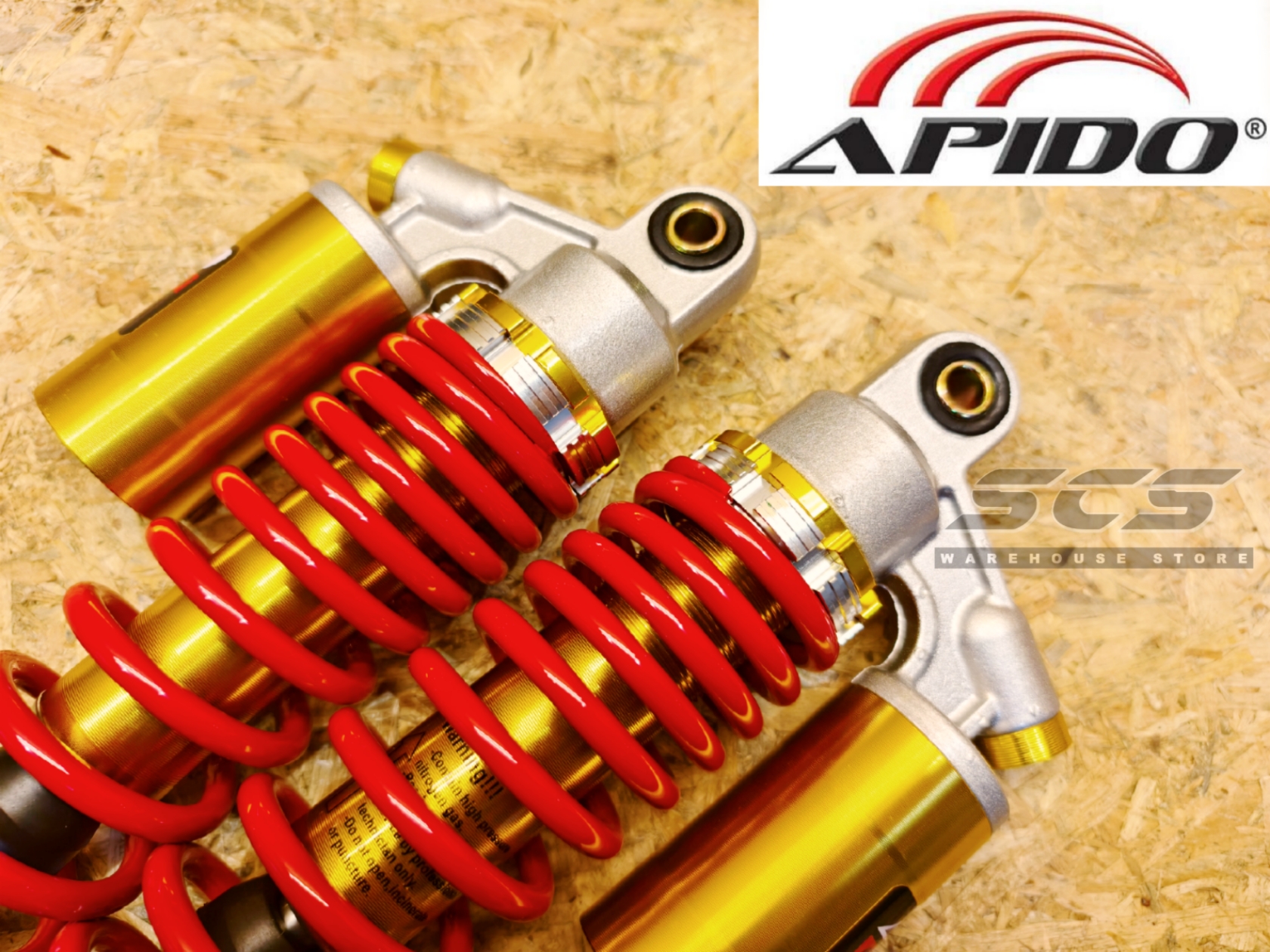 APIDO / JRP Thailand Absorber Set 330mm Gas Tank Adjustable GBO C70 EX5 ...