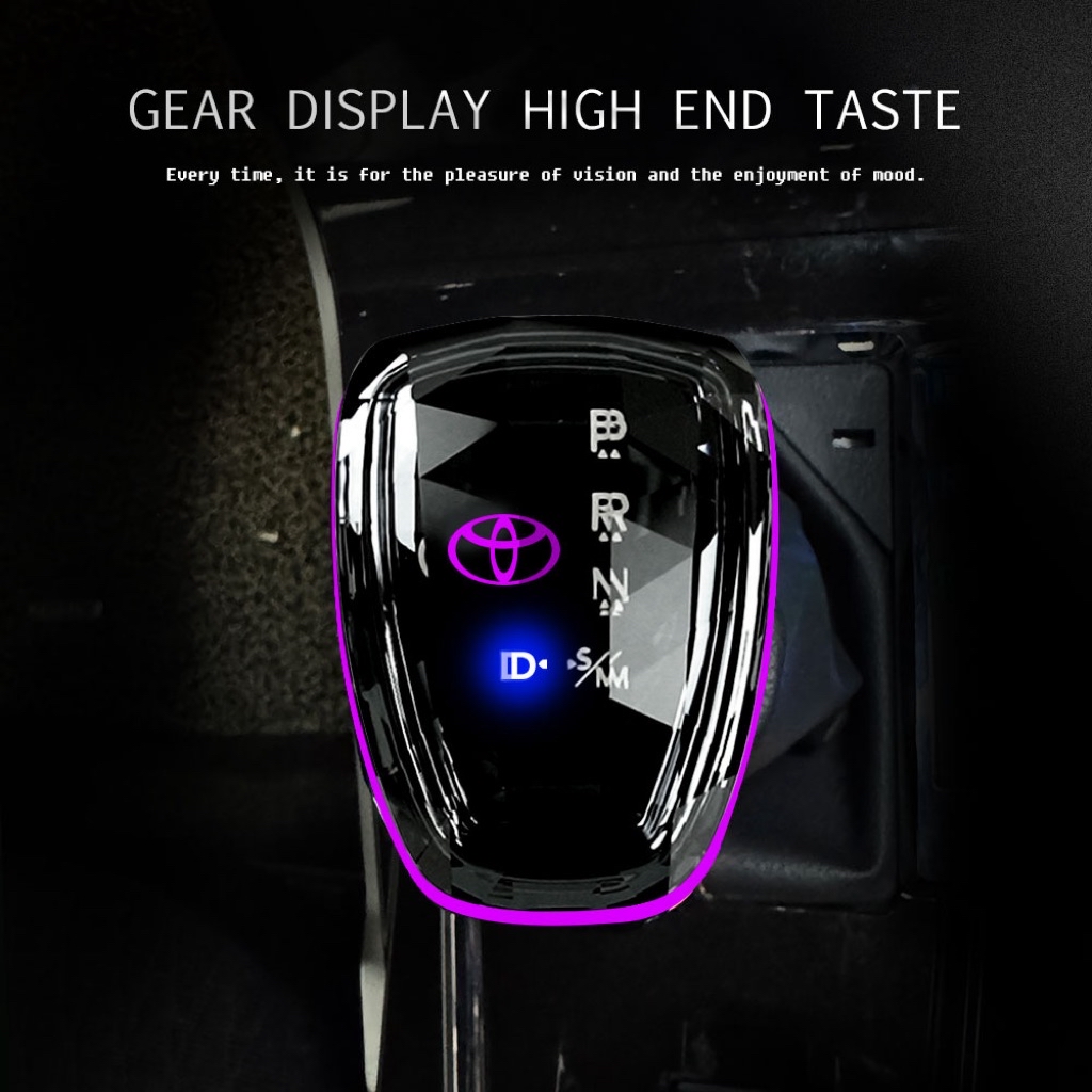 VE perodua bezza 2016-2025 Crystal RGB led gear shift knob original ...