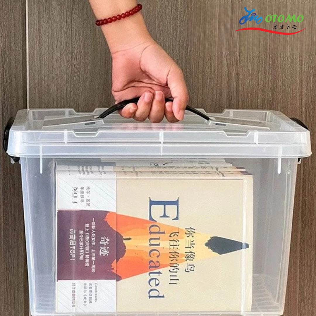 Clear Storage Box Transparent (42L/55L/75L/97L/128L) 42L Kotak Simpanan ...