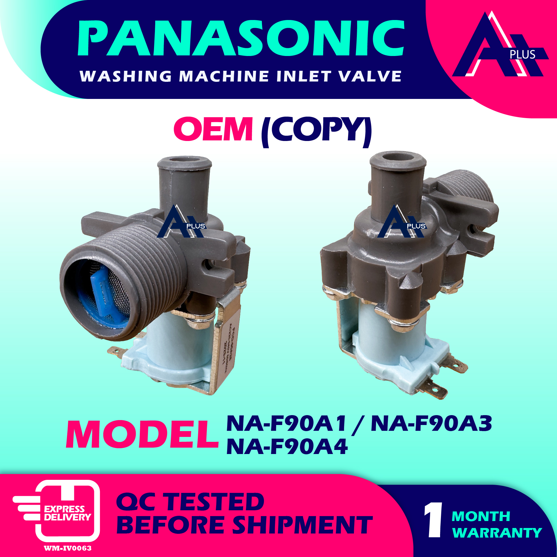 (SMALL PIN) NA-F90A1 / NA-F90A3 / NA-F90A4 PANASONIC Washing Machine ...